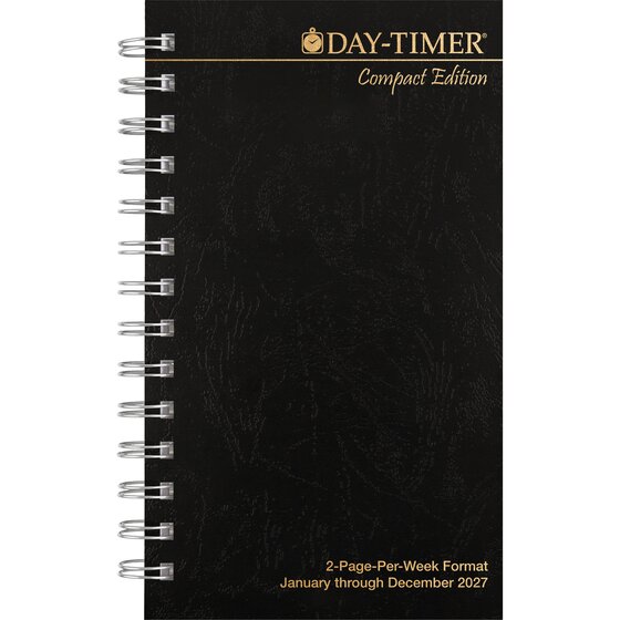 Day-Timer® January 2027 – December 2027 Two Page Per Week Planner ...
