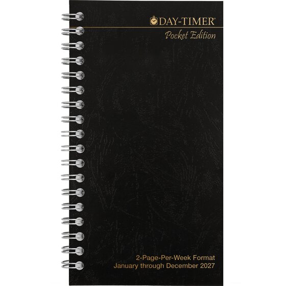 Day-Timer® January 2027 – December 2027 Two Page Per Week Planner ...