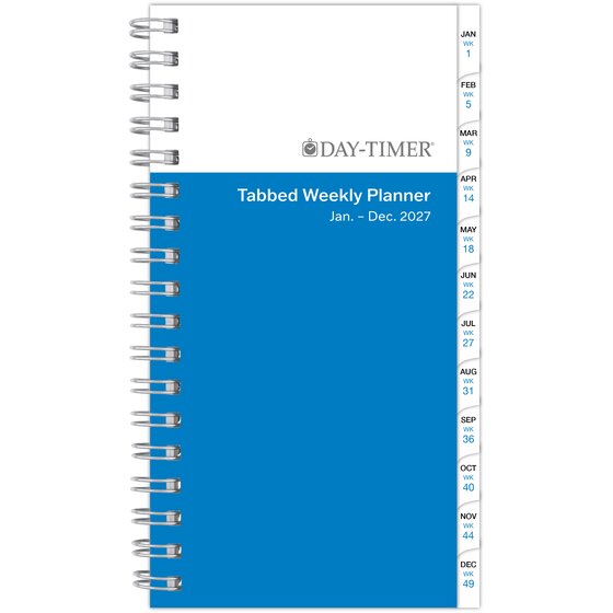 Day-Timer® Simply Stated January 2027 – December 2027 Two Page Per Week ...