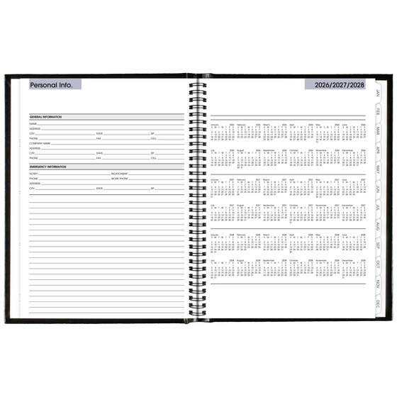 AT-A-GLANCE® DayMinder® 2027 Weekly Appointment Book Planner, Hardcover ...