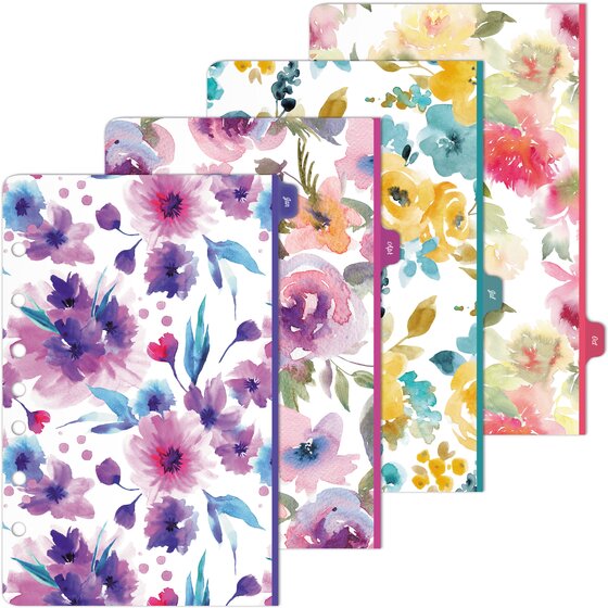 Day-Timer® Floral January 2027 – December 2027 One Page Per Day ...