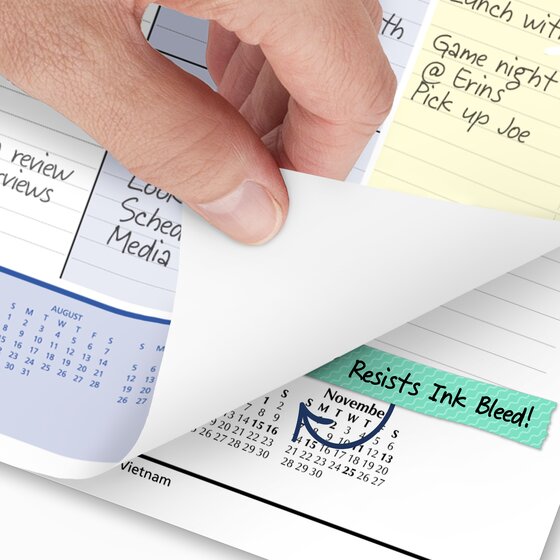 AT-A-GLANCE® QuickNotes® 2027 Monthly Desk Pad Calendar, Standard, 21 3 ...
