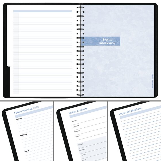 AT-A-GLANCE® The Action Planner 2027 Daily Appointment Book Planner ...
