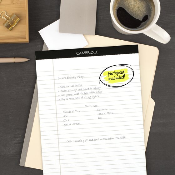 AT-A-GLANCE® Executive 2027 Monthly Padfolio Refill for 70-290, Large ...