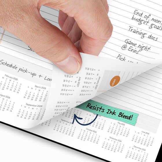 AT-A-GLANCE® Plan. Write. Remember.® Undated Planning Notebook with ...