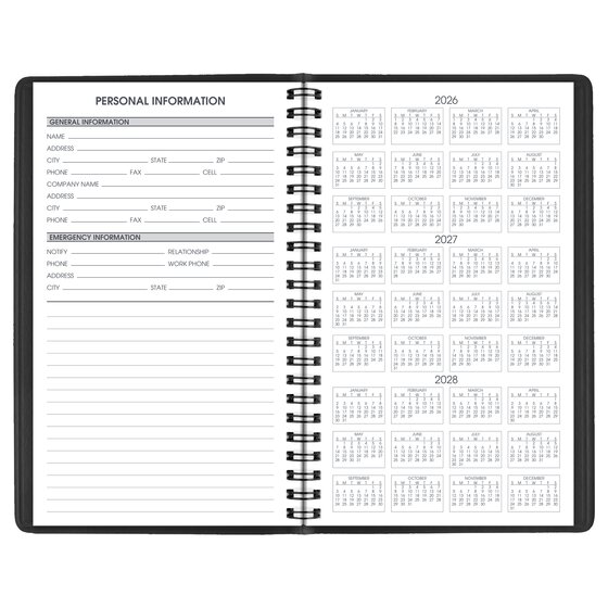 AT-A-GLANCE® Weekly Appointment Book Planners, Small | Weekly Planner ...