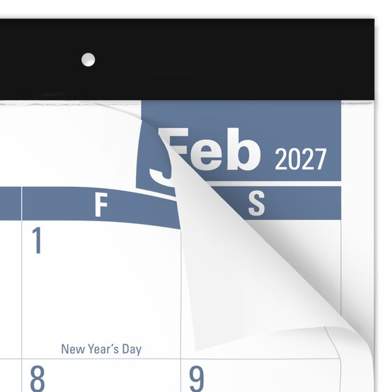 AT-A-GLANCE® 2027 Easy to Read Desk Pad Calendar, Standard, 21 3/4" x ...