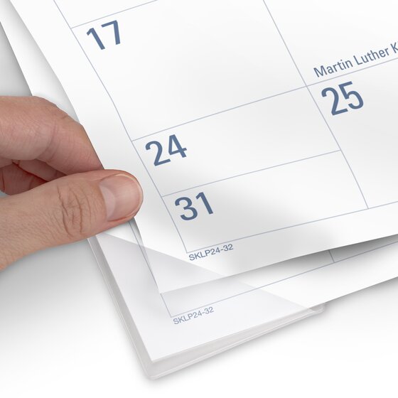 AT-A-GLANCE® 2027 Easy to Read Desk Pad Calendar, Standard, 21 3/4" x ...