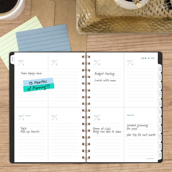AT-A-GLANCE® Signature Collection Weekly Monthly Planners | Weekly ...