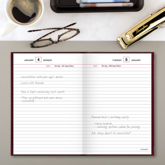 AT-A-GLANCE® Standard Diary® Daily Reminder | Daily Journals & Diaries ...