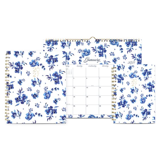 Cherrywood Lane for Mead Cambridge® 2027 Monthly Wall Calendar, Everly ...