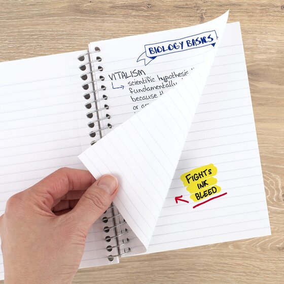 Five Star® Personal Spiral Notebook, College Ruled, 4 3/8" x 7 ...