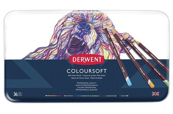 DERWENT COLOURSOFT PENCIL TIN 36 | PENCILS | ACCO Partner