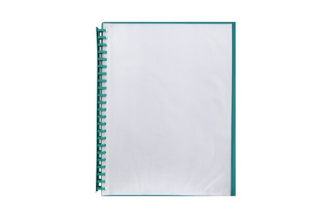 MARBIG REFILLABLE DISPLAY BOOK 20 POCKET CLEAR/GREEN | DISPLAY BOOKS ...