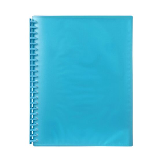 MARBIG REFILLABLE DISPLAY BOOK 20 POCKET TRANSLUCENT MARINE | DISPLAY ...