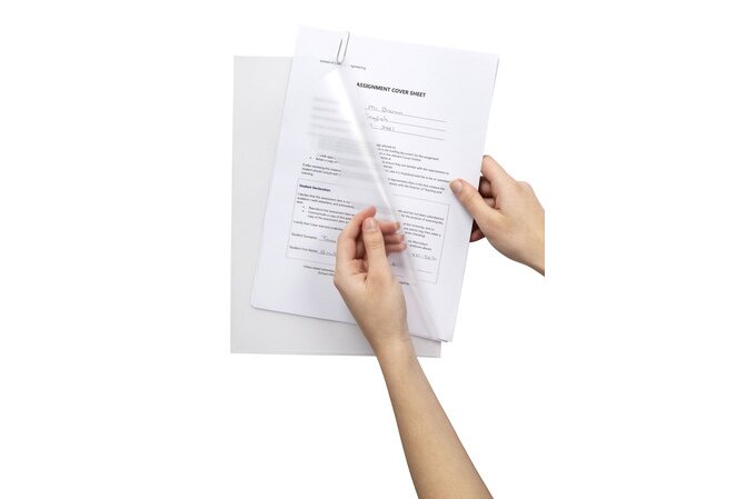 MARBIG LETTER FILE A4 CLEAR | LETTER FILES | ACCO Partner