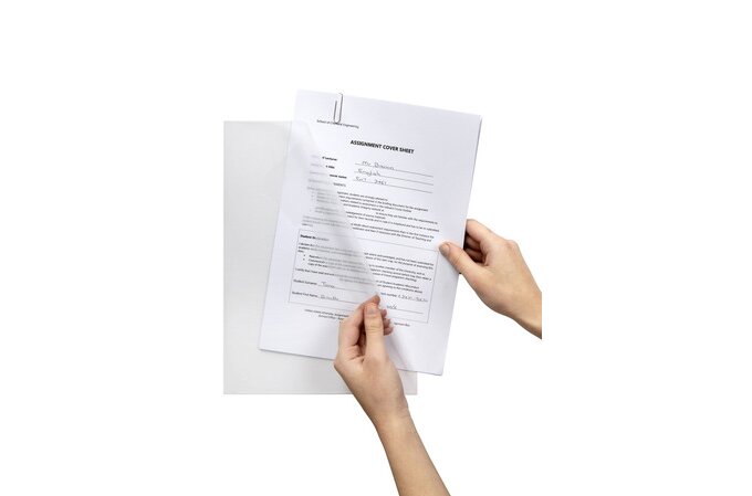 MARBIG LETTER FILE A4 ULTRA CLEAR PACK10 | LETTER FILES | ACCO Partner