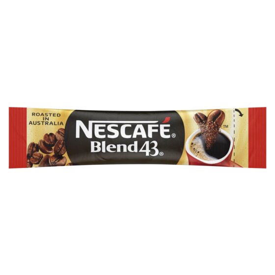 NESCAFE BLEND 43 INSTANT COFFEE STICK PACKS 1000 | TEA COFFEE AND SUGAR ...