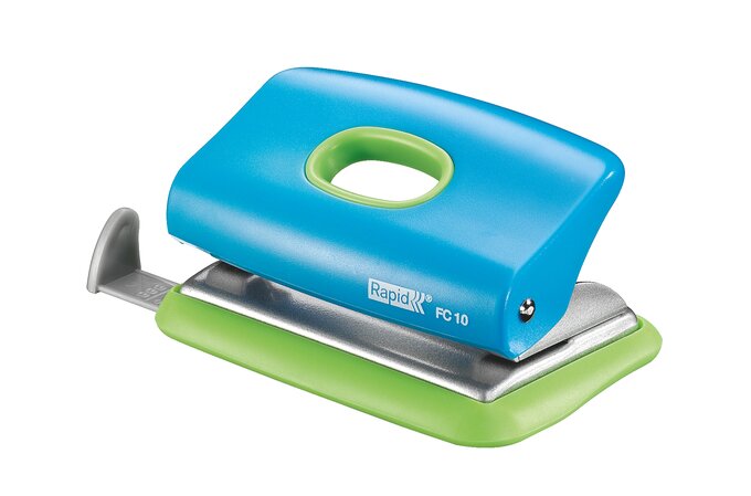 RAPID PUNCH 2H 10SHT FC10 BLUE/GREEN | DESKTOP | ACCO Partner