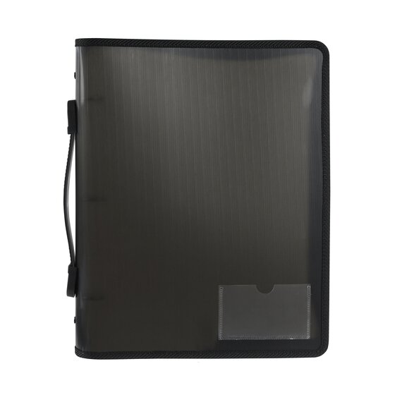 MARBIG ZIPPER BINDER WITH HANDLE 25MM 3O SMOKE | ZIPPER BINDERS AND ...