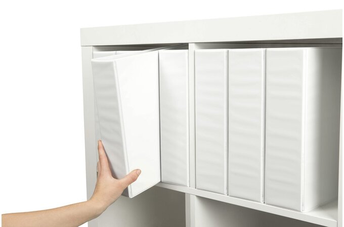 MARBIG LEVER ARCH FILE A4 CLEARVIEW WHITE | INSERT BINDERS | ACCO Partner