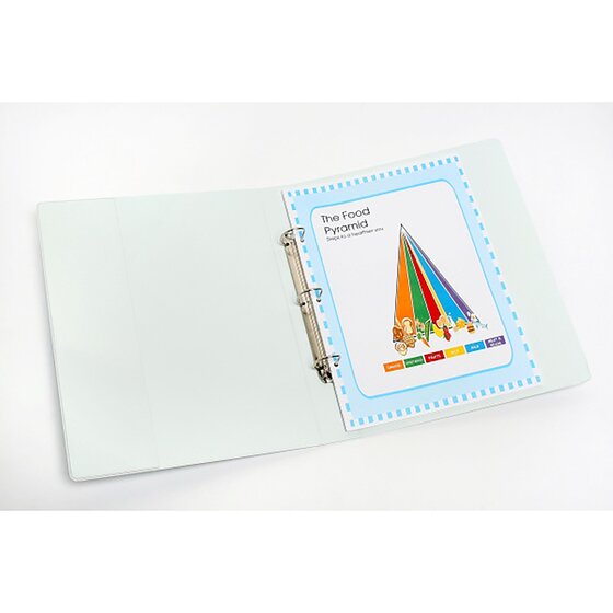 MARBIG CLEARVIEW INSERT BINDER A3 PORTRAT 38MM 3D WHITE | INSERT ...