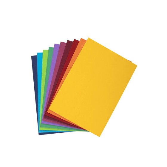 COLOURFUL DAYS COLOURBOARD 200GSM A4 210 X 297MM ASSORTED PACK 100 ...