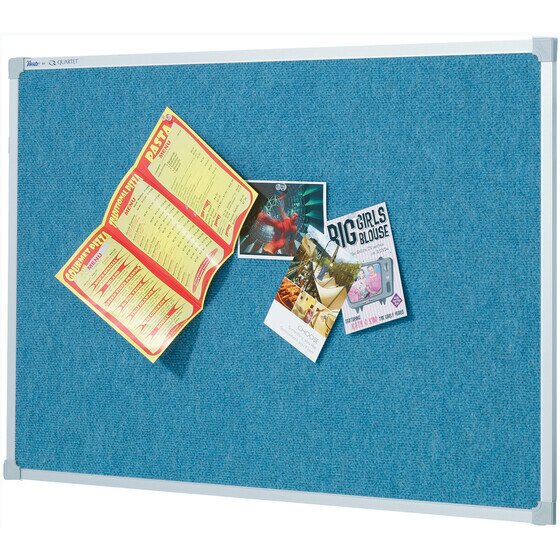 QUARTET BULLETIN BOARD FABRIC 1200X1800MM WEDGEWOOD | FABRIC | ACCO Partner