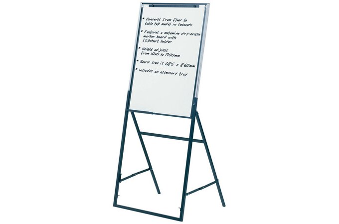 QUARTET FUTURA EASEL F/CHART FUTURA MELAMINE | EASELS AND FLIPCHARTS ...