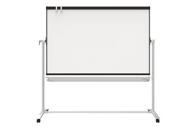 QUARTET MOBILE BOARD P2 PORCELAIN 900X1200MM | MOBILE WHITEBOARDS ...