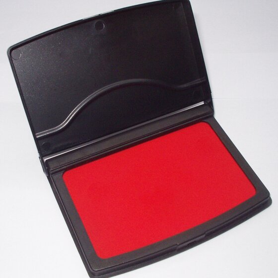 DESKMATE STAMP PAD RED | STAMP PADS AND INK | ACCO Partner