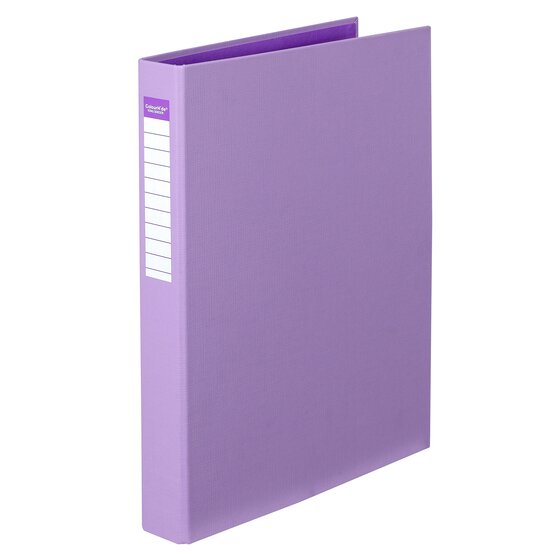 COLOURHIDE RING BINDER PE A4 25MM PURPLE | RING BINDERS | ACCO Partner