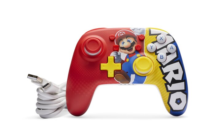 POWERA ENHANCED WIRELESS CONTROLLER NANO MARIO VICTORY NINTENDO SWITCH ...
