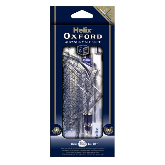 HELIX OXFORD MATH SET ADVANCED | MATHS SETS AND COMPASSES | ACCO Partner