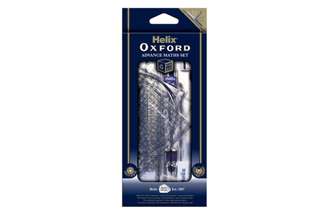 HELIX OXFORD MATH SET ADVANCED | MATHS SETS AND COMPASSES | ACCO Partner