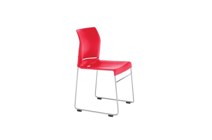 Buro Envy Chair, Red | CAFE SEATING | ACCO Partner