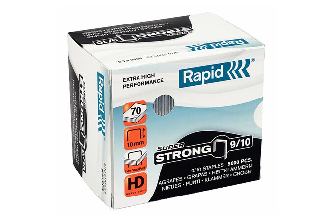 RAPID STAPLES 9/10MM BOX 5000 S/STRONG | STAPLES | ACCO Partner